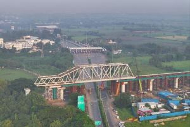 Mumbai-Ahmedabad High Speed Rail Corridor Crosses Another Milestone: First Steel Bridge Erected ...