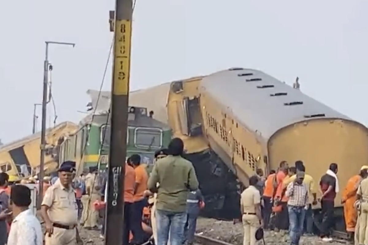 At Least 13 Dead, 50 Injured As Two Trains Collide In Andhra Pradesh
