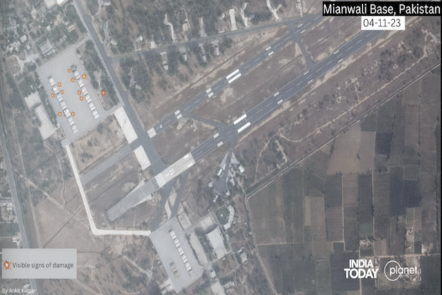 Pakistan Caught Lying About Damage At MM Alam Air Base, As Satellite ...