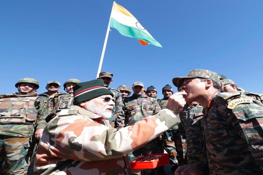 'Where Indian Army Personnel Are Is Also Ayodhya': PM Modi As He ...