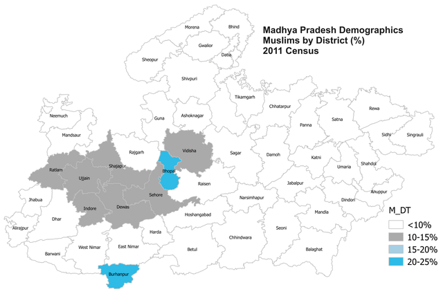 In Maps: How The Demography Of Madhya Pradesh Affects Its Politics