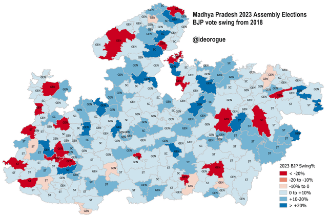 In Maps: All That You Need To Know About 'Madhya Pradesh 2023'
