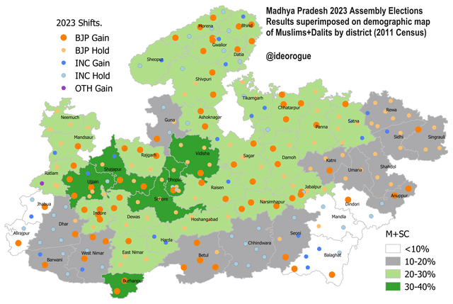 In Maps: All That You Need To Know About 'Madhya Pradesh 2023'