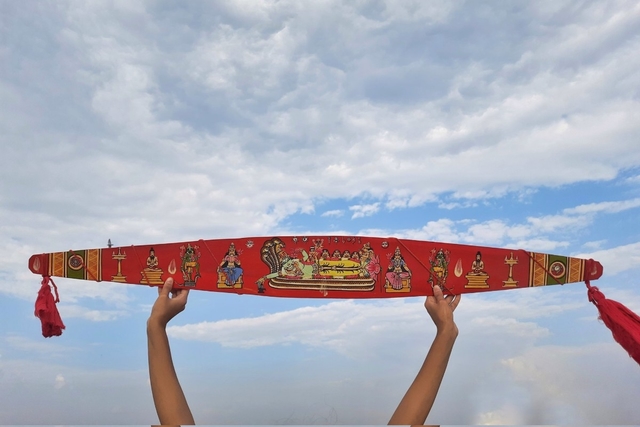 Kerala's Padmanabhaswamy Temple Gifts Hand-Painted Ceremonial Bow ...