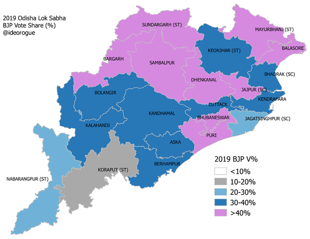 In Maps: How To Look At Odisha For 2024