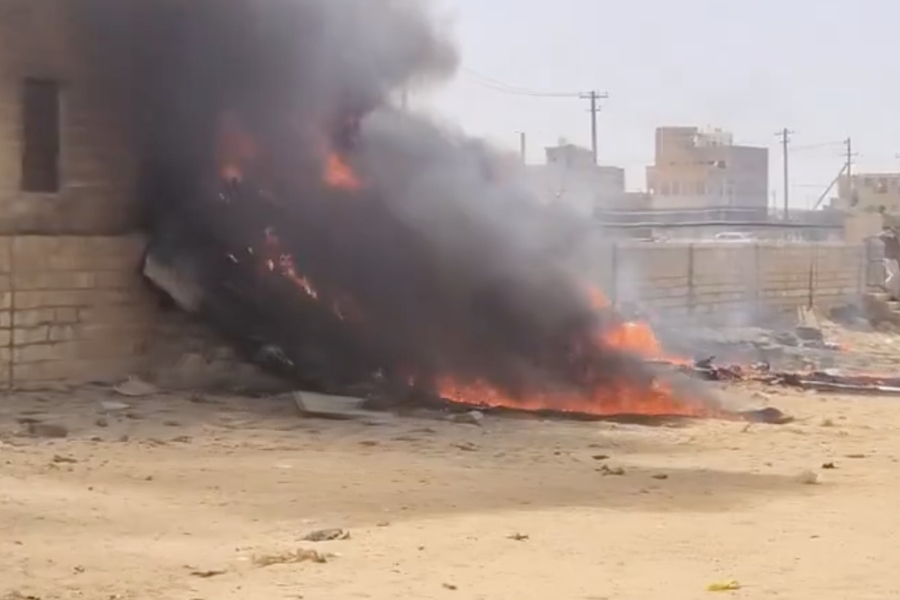 IAF's LCA Tejas Fighter Jet Crashes In Rajasthan's Jaisalmer, Pilot Ejects Safely