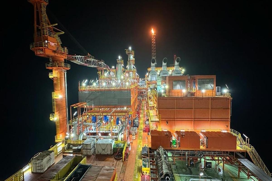 PM Modi Flags Off First Crude Oil Tanker From ONGC Krishna Godavari ...