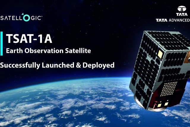 Tata's First Step In Space Sector: Made-In-India TSAT-1A Launched By ...