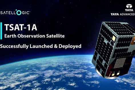 Tata's First Step In Space Sector: Made-In-India TSAT-1A Launched By ...