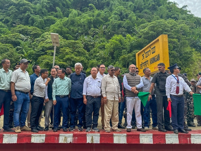Manipur Marks Historic Moment With Arrival Of First Cement Consignment ...