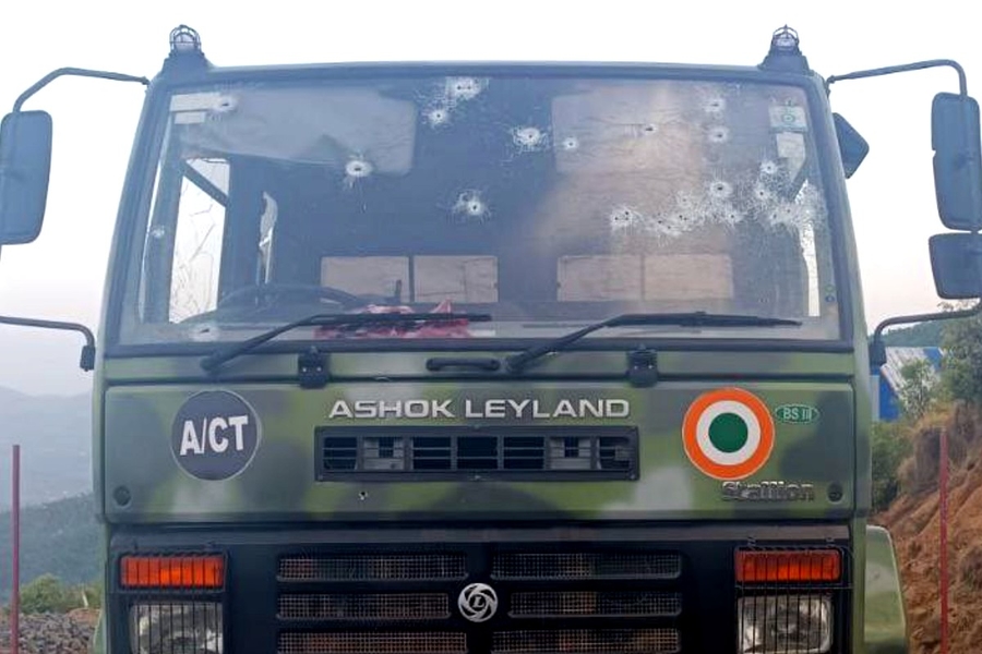 J&K: Terrorists Attack IAF Convoy In Poonch; One Soldier Killed, Four Injured