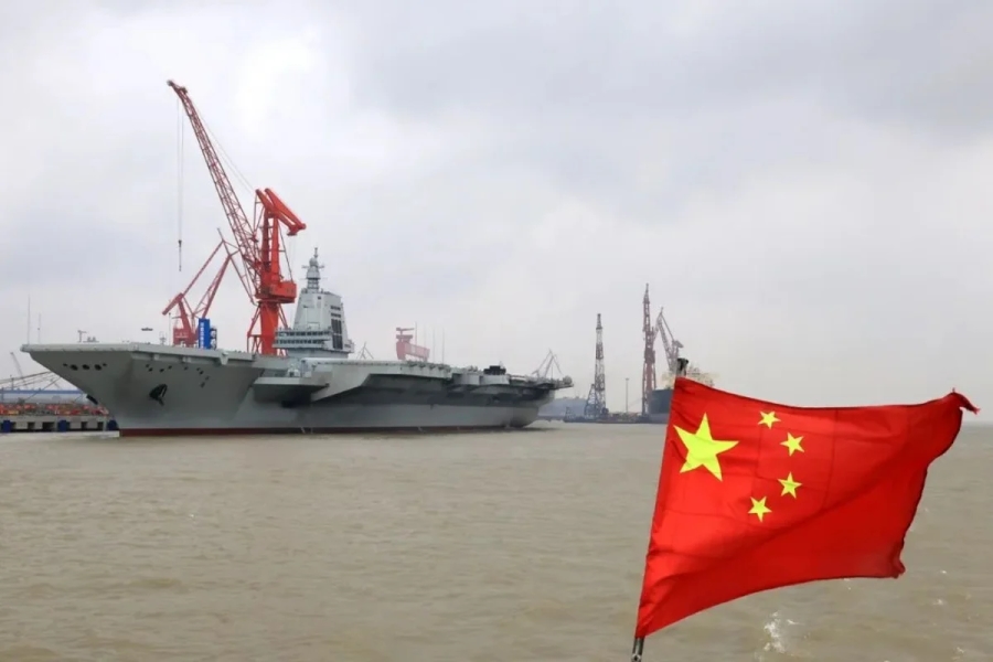China’s Third And Most Advanced Aircraft Carrier 'Fujian' With ...