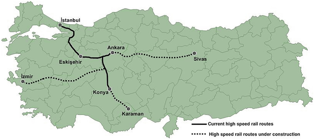 Turkey Unveils New High-Speed Rail Line Linking Istanbul And Sivas
