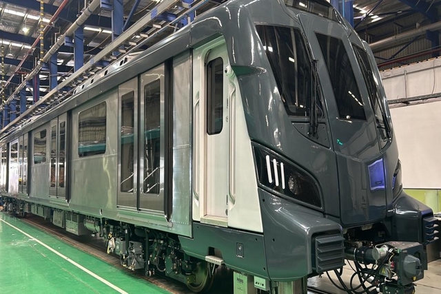 Alstom Delivers First Metropolis Trainset For Line 3 Of Pune Metro