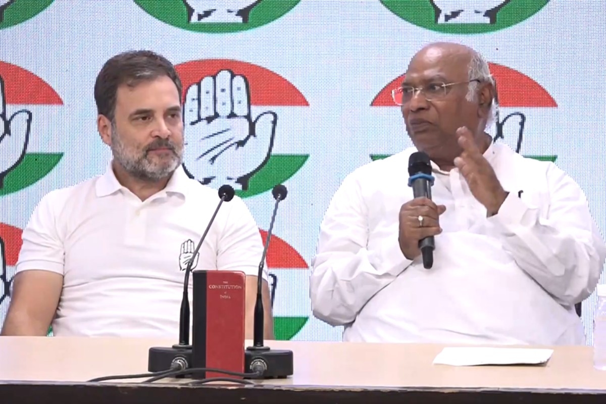 'We Don't Want EVM, Keep Them At BJP Leaders' Homes': Kharge Announces ...