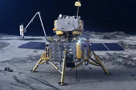 Chinese Probe Brings Back Volcanic Rock From Moon's Far Side In ...