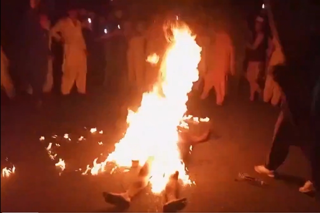 Pakistan: Man Burnt Alive Over Alleged Desecration Of Quran, Police ...