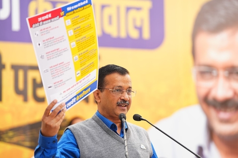 Arvind Kejriwal Writes To RSS Chief, BJP Hits Back With Counter-Letter ...