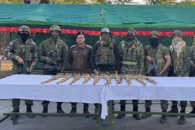 Security Forces Recover Cache of Chinese-Origin Assault Rifles in ...