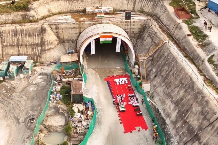 India’s Longest Railway Tunnel Breakthrough Achieved In Uttarakhand ...