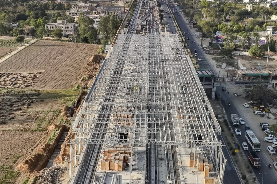 Delhi-Ghaziabad-Meerut RRTS: Track Laying Work Completed At Last Namo ...