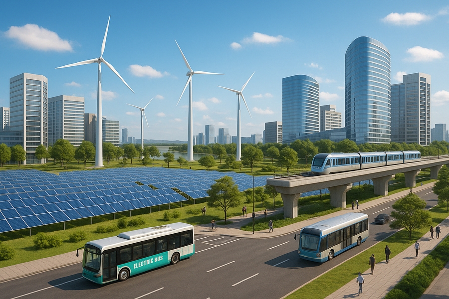 Andhra Pradesh’s Amaravati Capital City Project Eyes Global First With 100 Per Cent Renewable ...