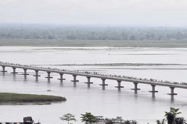 India’s Longest River Bridge Takes Shape: 59 Per Cent Work Completed On ...