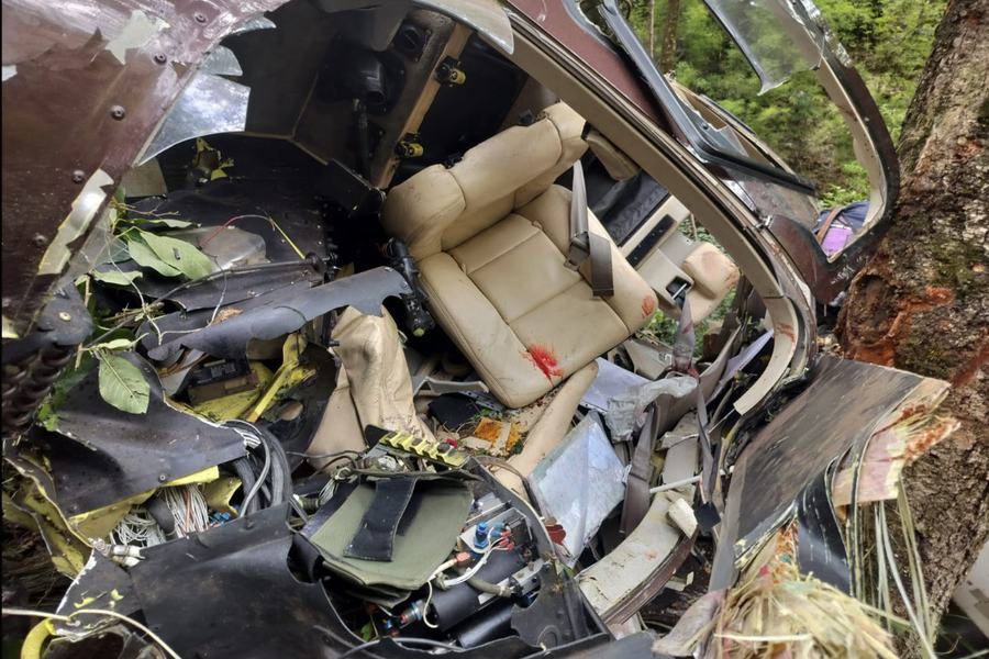 At Least Five Killed As Private Helicopter Crashes Near Ganganani In ...