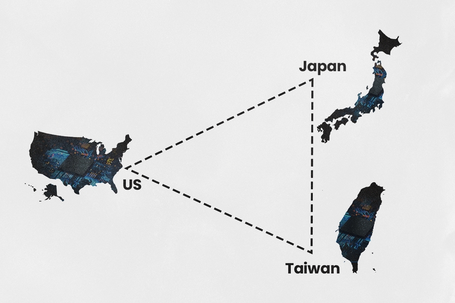 Inside The 'Iron Triangle' Looking To Beat China On Chips