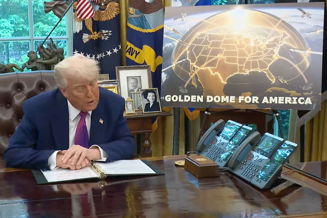 'Golden Dome For America': Trump Unveils $150 Billion Space-Based ...