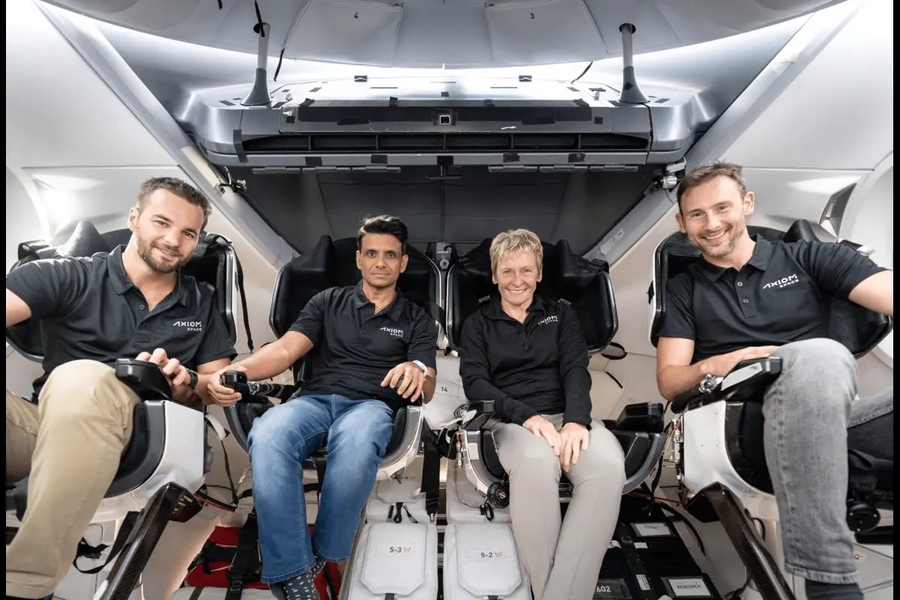 Shubhanshu Shukla Set To Become First Indian In Space In 41 Years With ...