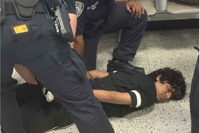 Indian Man Pinned Down At Newark Airport, Consulate In Touch With US ...