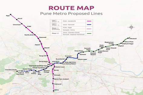 Pune Metro Set To Expand With Two New Elevated Corridors, 13 Stations ...