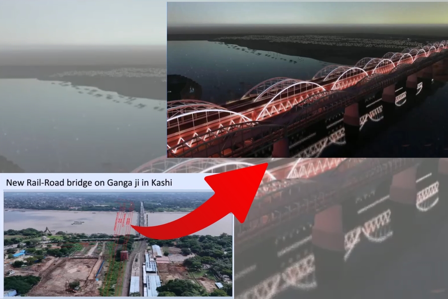 Varanasi’s Rail-Cum-Road Ganga Bridge: Tender Process Underway, Bids ...