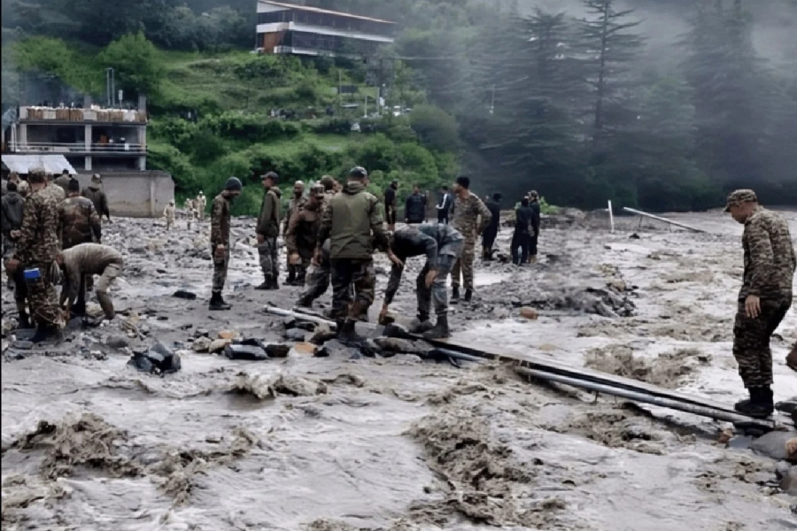 Landslide-Induced Lake Outburst Triggered Dharali Flash Floods In ...