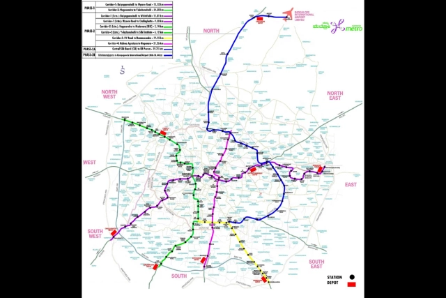 Bengaluru Metro’s Blue Line To KIA Airport Slated For Completion By End ...
