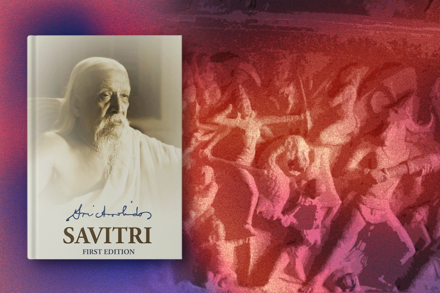 The Evolutionary Ascent In Sri Aurobindo's 'Savitri': Dual Powers Of The Mother Of Might