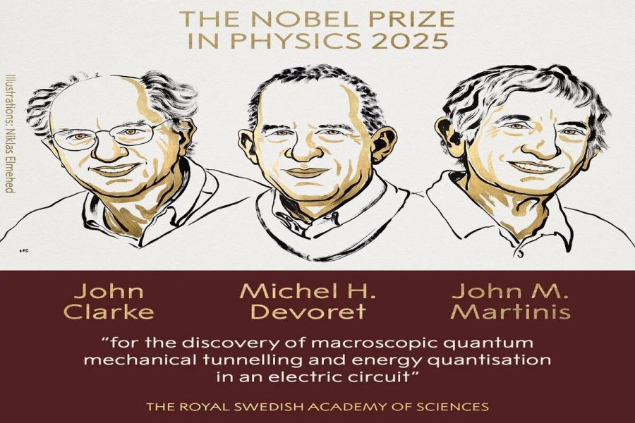 Nobel Prize In Physics 2025: Clarke, Devoret, And Martinis Honoured For Quantum Breakthroughs