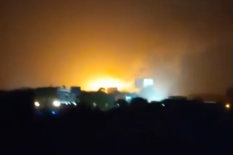 Massive Fire On Jaipur–Ajmer Highway After Tanker-LPG Truck Collision ...