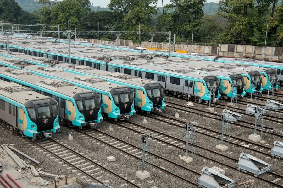 PM Modi Flags Off Final Phase Of Mumbai Metro Line 3 — Stations ...