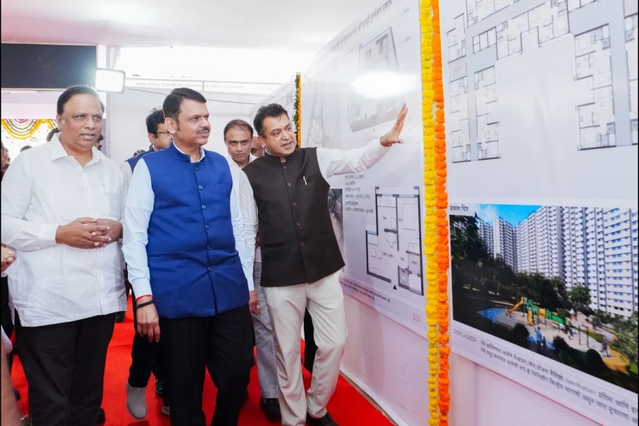 Fadnavis Launches Rs 1,299 Crore Mega Slum Redevelopment In Ghatkopar ...