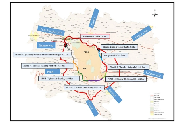 Pune’s Inner Ring Road Phase-1 Stuck Over Land Transfers, Pending ...
