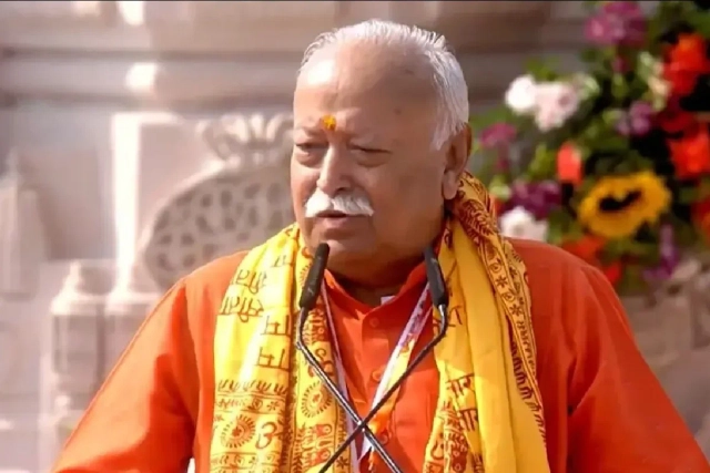 RSS Chief Mohan Bhagwat Raises Alarm Over Declining Use Of Indian ...