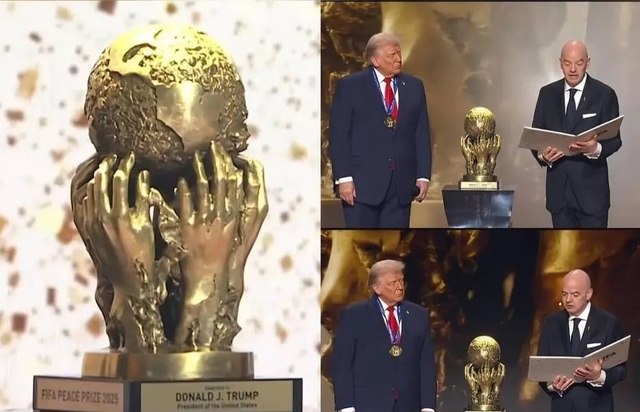 Trump Calls FIFA Peace Prize “One Of The Greatest Honours Of My Life”
