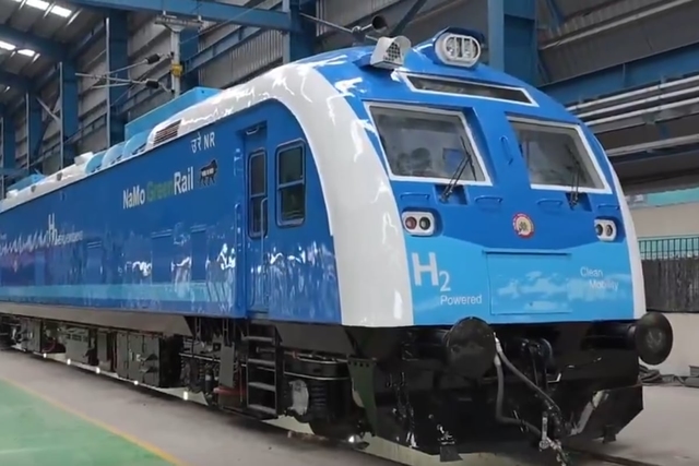 India's Hydrogen Train Project Advances As Railways Completes ...