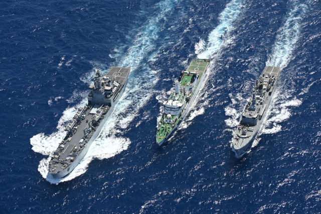 Indian Navy's Ships Set For Long Range Training Deployment To South ...