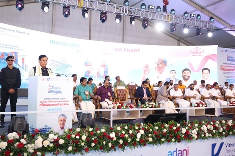 Vizhinjam Seaport Starts New Construction Phase To Handle Nearly Six ...