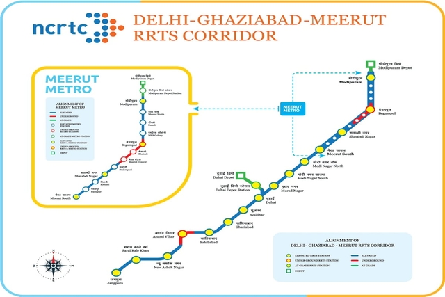 PM Modi To Launch The Final Stretch Of Delhi–Meerut Namo Bharat ...