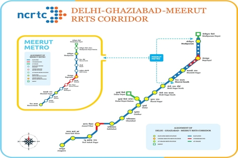 PM Modi To Launch The Final Stretch Of Delhi–Meerut Namo Bharat ...