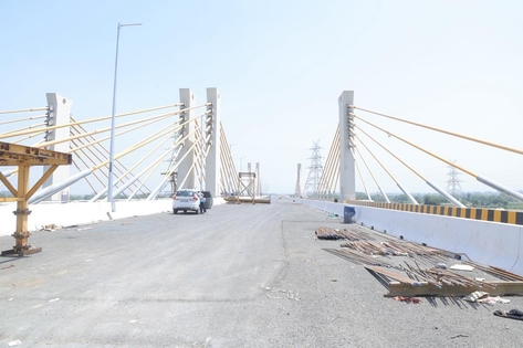 Delhi’s Barapullah Phase III Flyover Nears Completion, Opening Expected ...